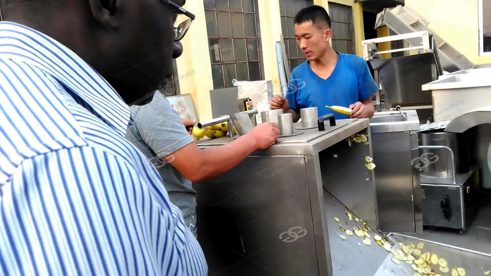 Best Price Banana Chips Cutter Making Line Plantain Chips Making ...