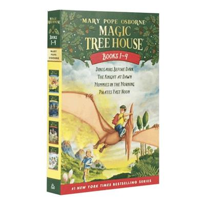 现货 英文原版 神奇树屋 1-4盒装 套装 Magic Tree House Volumes 1-4 Boxed Set 进口原版 中小学英文读物