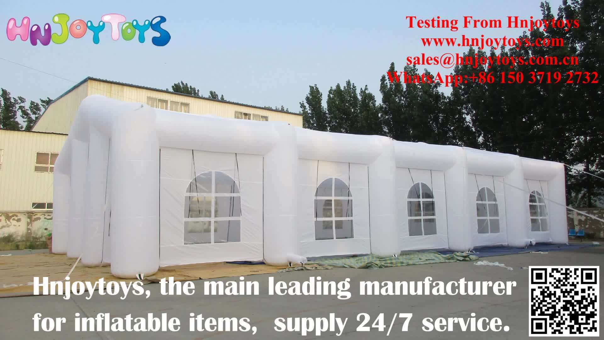 Outdoor Event Giant Led Light Inflatable Tent From Hnjoytoys ...