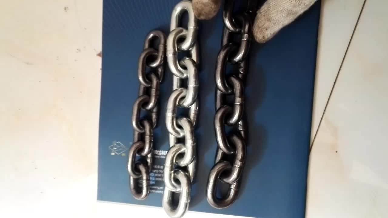 Welded G70 Golden Galvanized Heavy Duty Transport Binder Link Chain ...