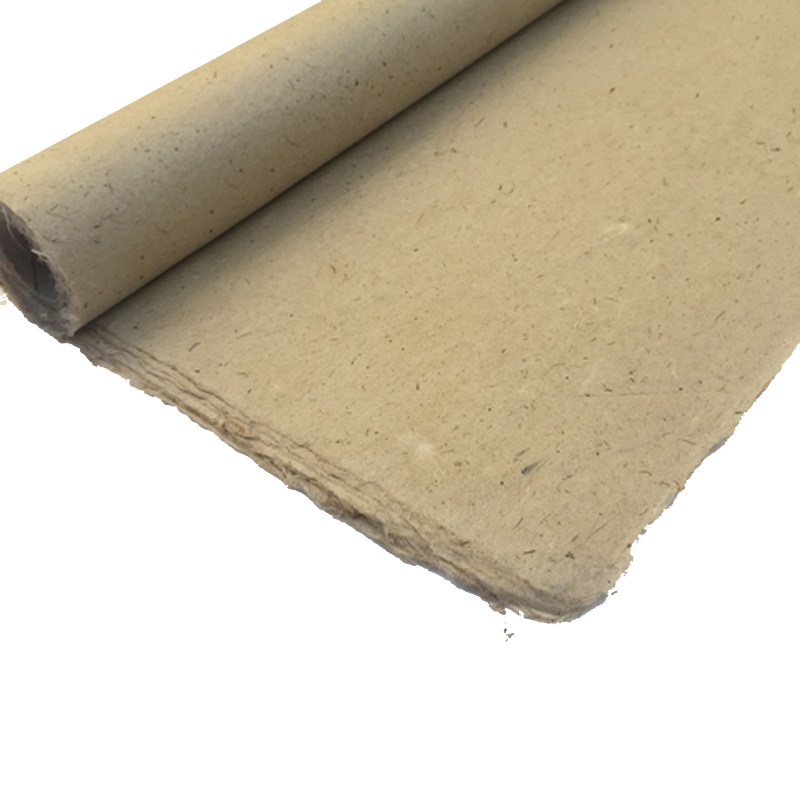 古法构皮麻纸清水本色纯皮云龙皮纸四尺整张书法创作10张_虎窝淘