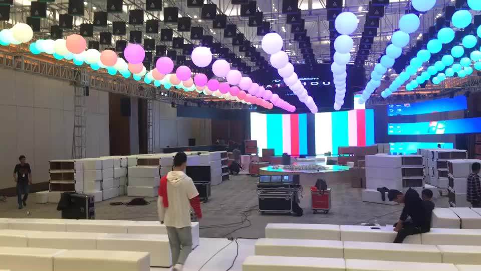 Dmx Control Winch And Kinetic Light System Rgb Led Kinetic Lifting Ball ...