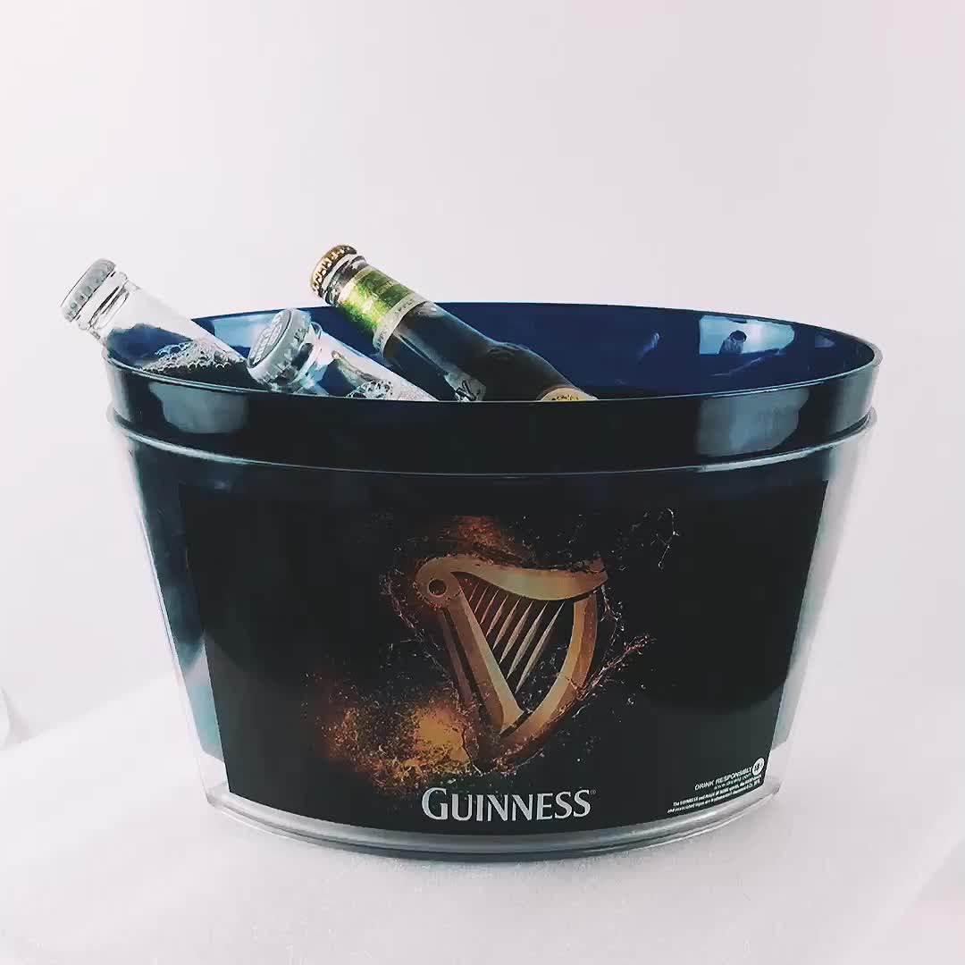 High Quality Plastic Beer Acrylic Ice Bucket For Sale - Buy Clear ...