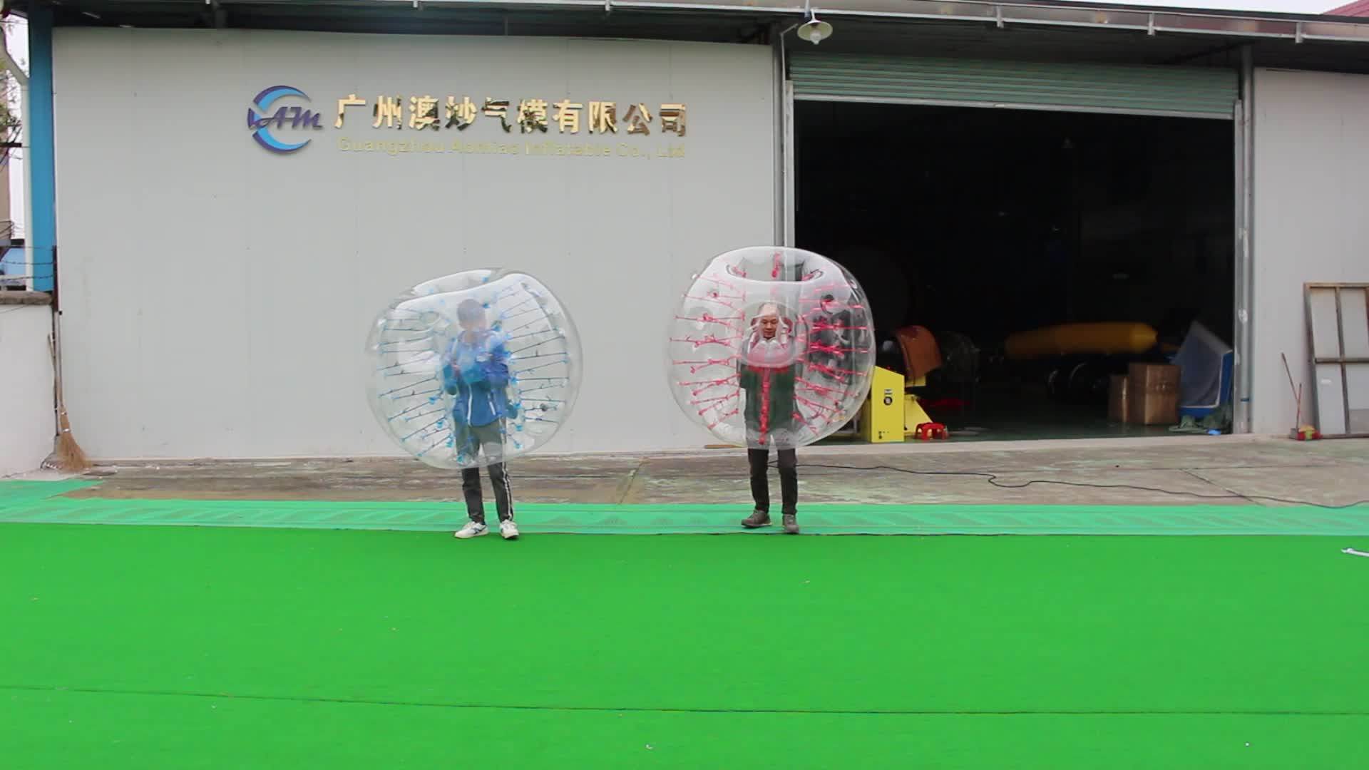 Top Quality 100% 1.0mm Tpu Inflatable Bumper Ball/ Body Zorbing Bubble ...