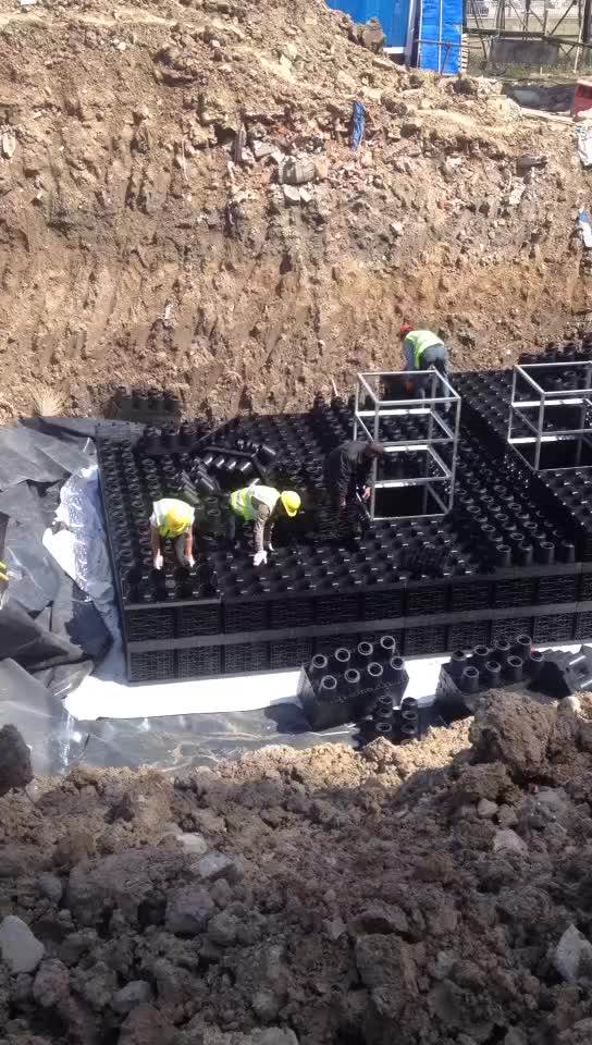 Rainwater Harvesting Infiltration Stormwater Soakaway System Retention ...