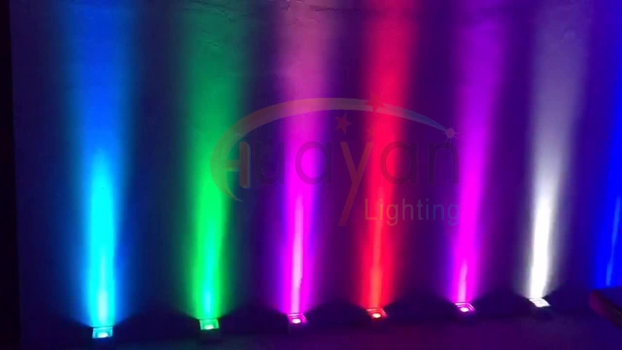 Waterproof Battery Operated Wireless Led Par Light Outdoor Projector ...