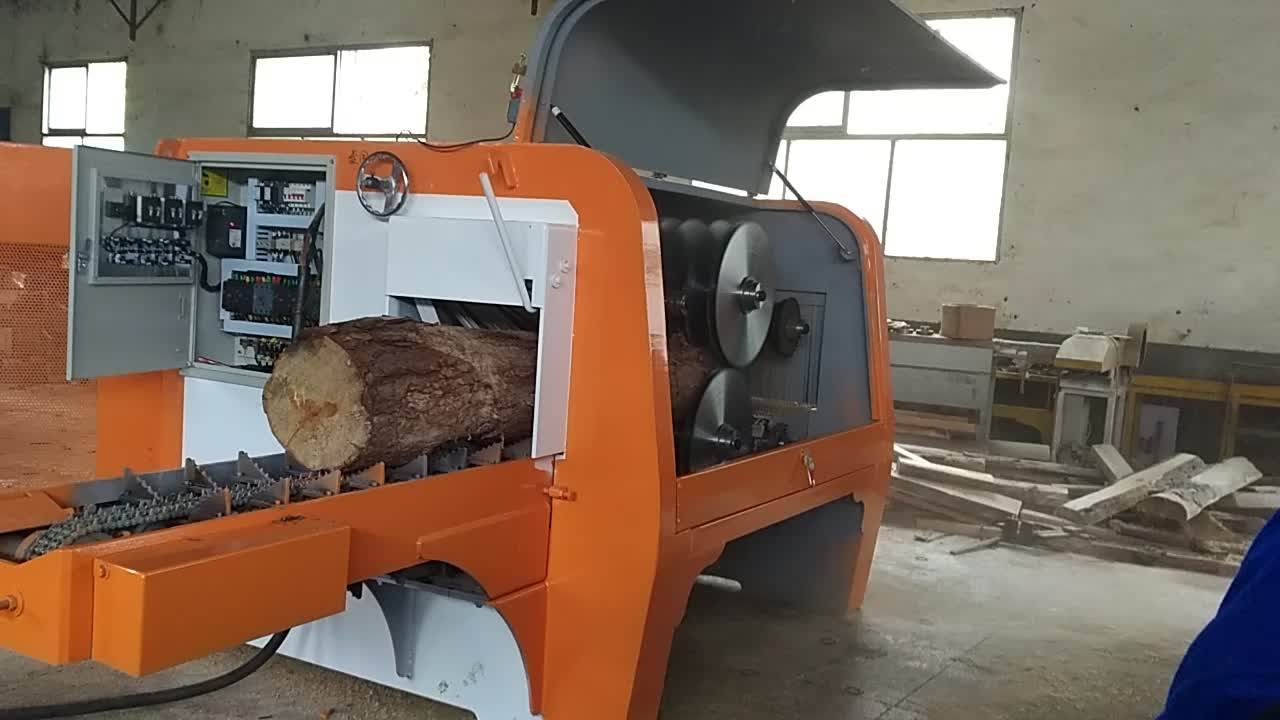Multi Blade Saw Machine Circular Sawmill Mjy25-50 - Buy Round Log Multi ...