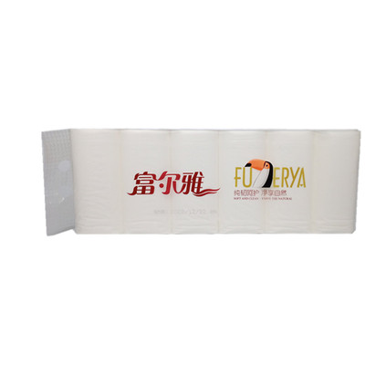富尔雅五层纯木浆无香24卷卫生纸