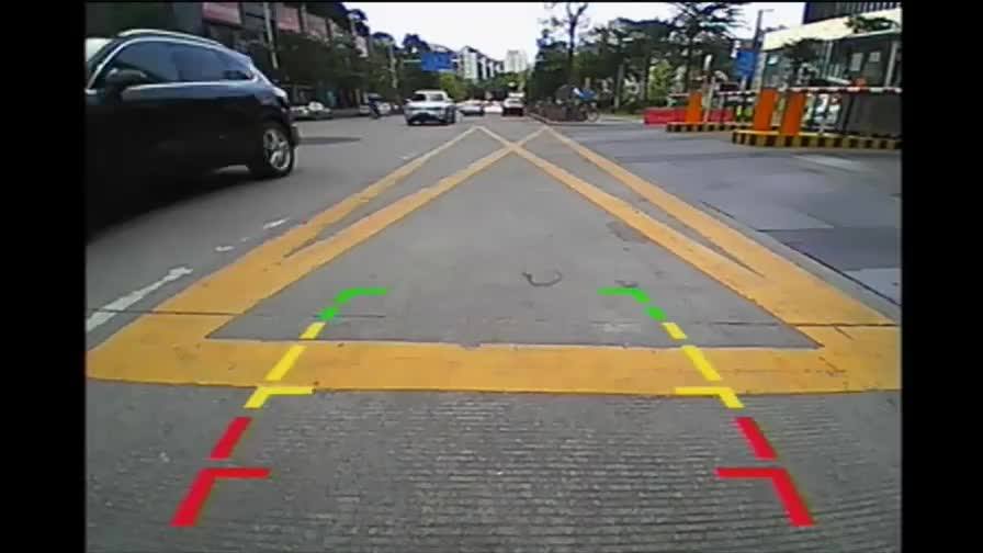 Waterproof Infrared Front Car Bumper Camera With 18.5 Mm - Buy Car ...