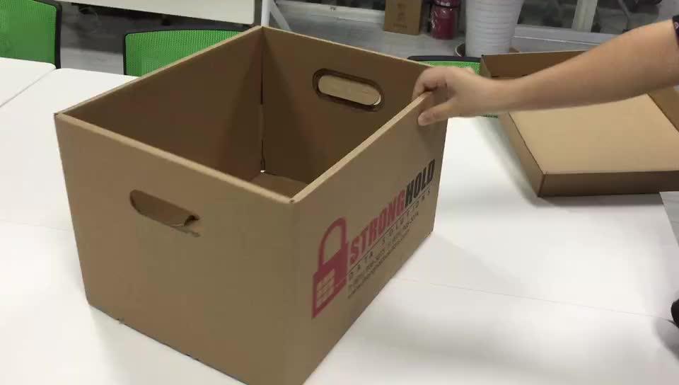 Ab Flute Double Wall Brown Corrugated Paper Carton Shipping Box - Buy ...