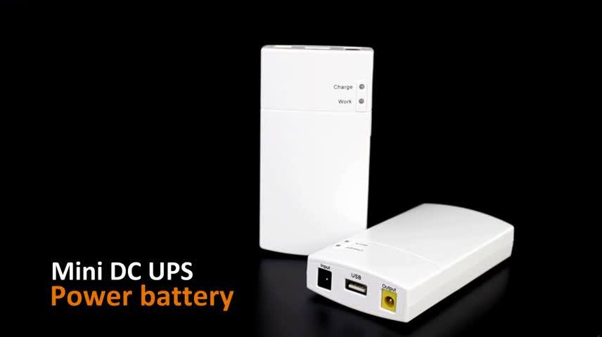 B300c Mini Ups Usb 5v 2a Portable Mini Dc Ups Small Built-in 18650 ...
