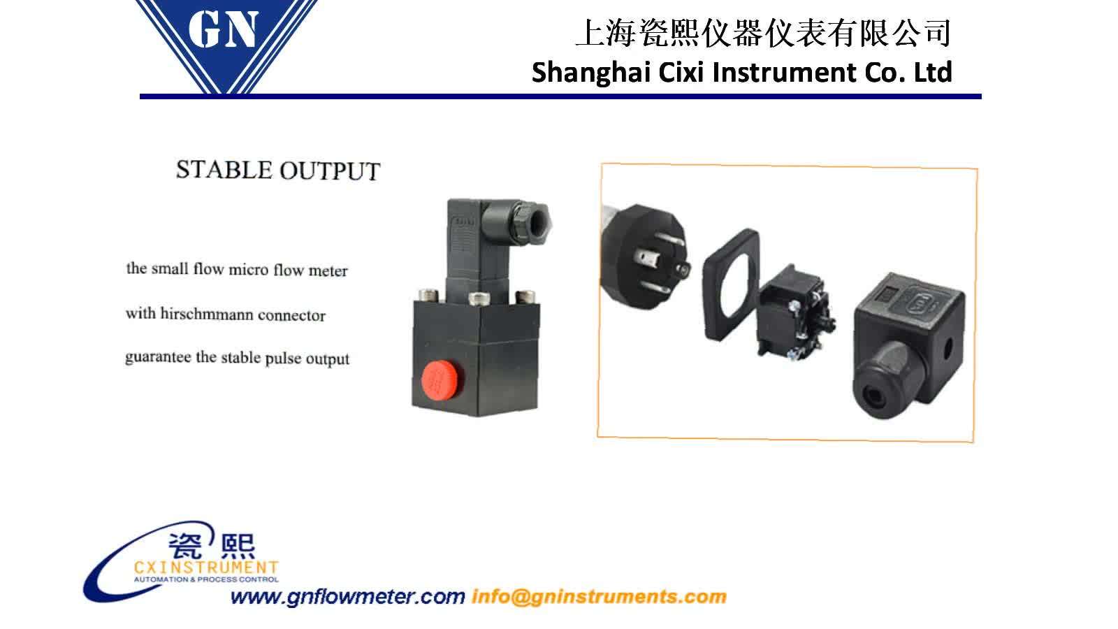 Hall Pulse Output High Viscosity Grease Micro Grease Oval Gear Flow ...