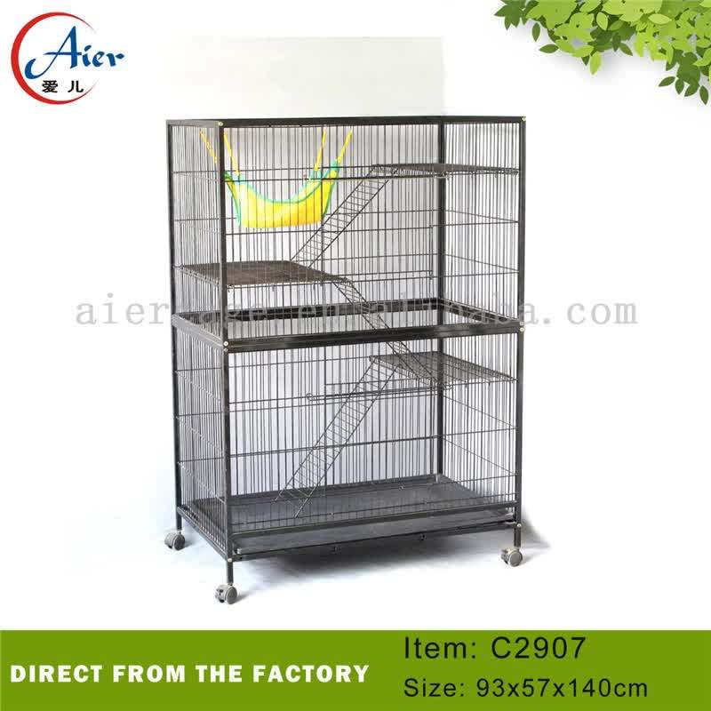 4 Floors Large Metal Wire Cat Cages - Buy Large Cat Cage,Metal Cat Cage ...
