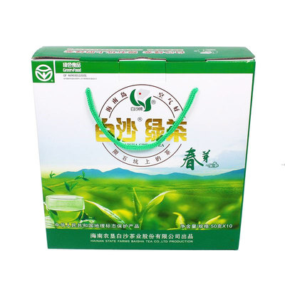 2025年3月春茶茶海南农垦茶叶特产白沙绿茶春芽一级500g礼盒装