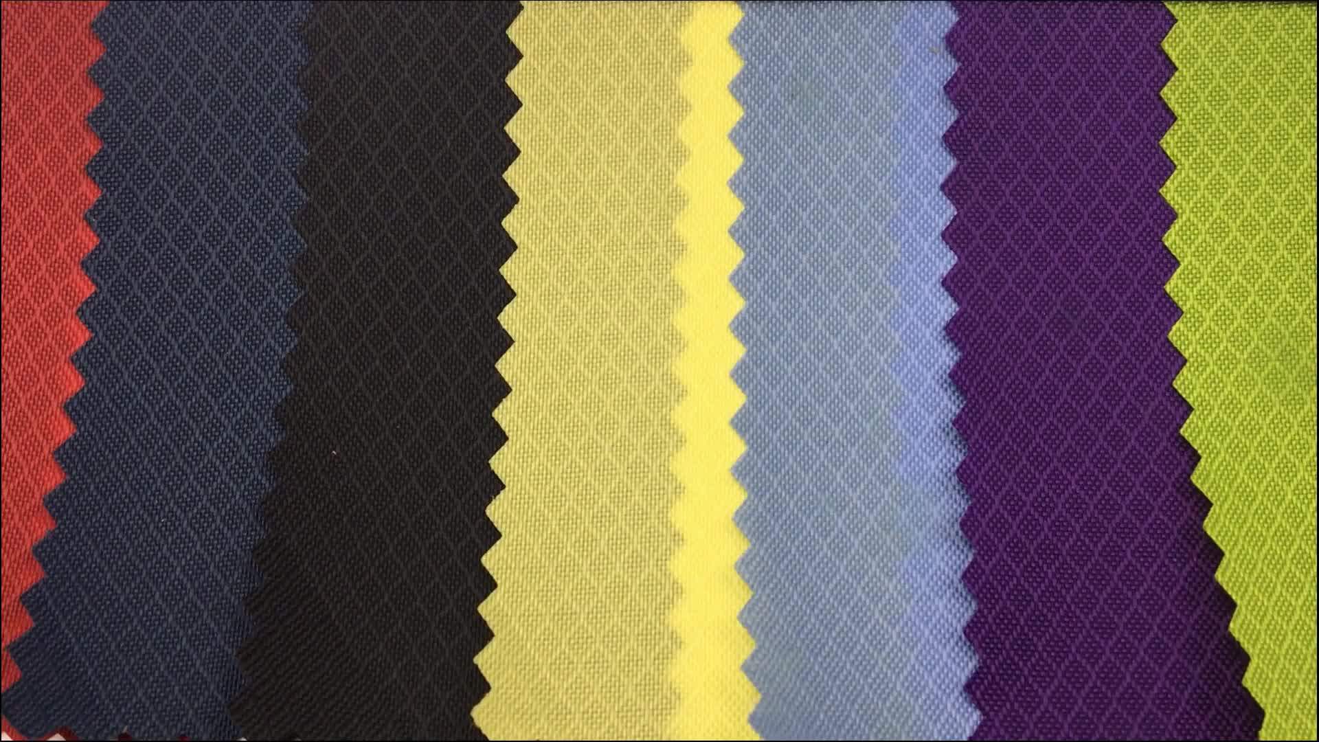 210d Small Prismatic Pattern Grid Nylon Fabric With Pu Coated - Buy 210 ...