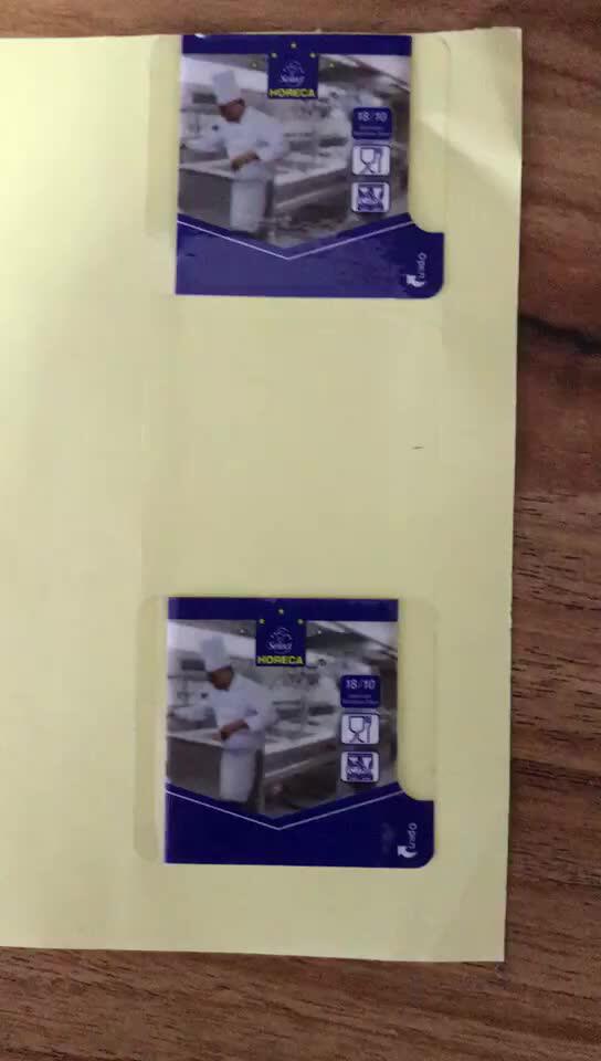 Adhesive Multilayer Label,Booklet Folding Labels,Double Layer Sided ...