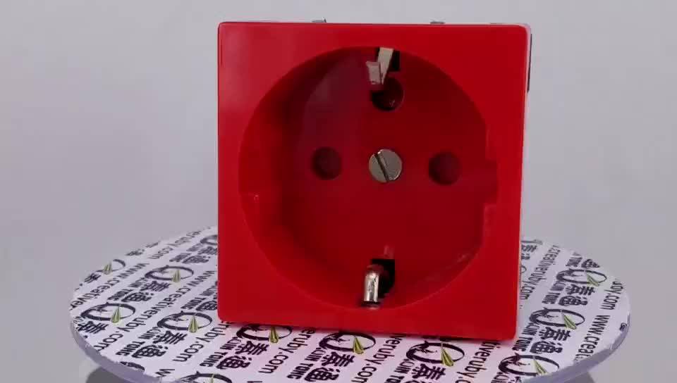 German Electrical Socket Plug 16a/250v 77214 Euro Power Socket ...