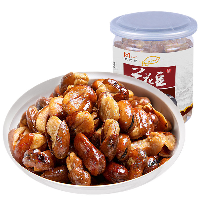 花蜜家兰花豆牛肉味108g零食独立包装袋装休闲零食下酒菜小吃干货_虎窝淘
