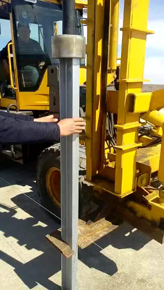 Piling Machine Tractor Pile Driver Fence Post Installation Machine ...