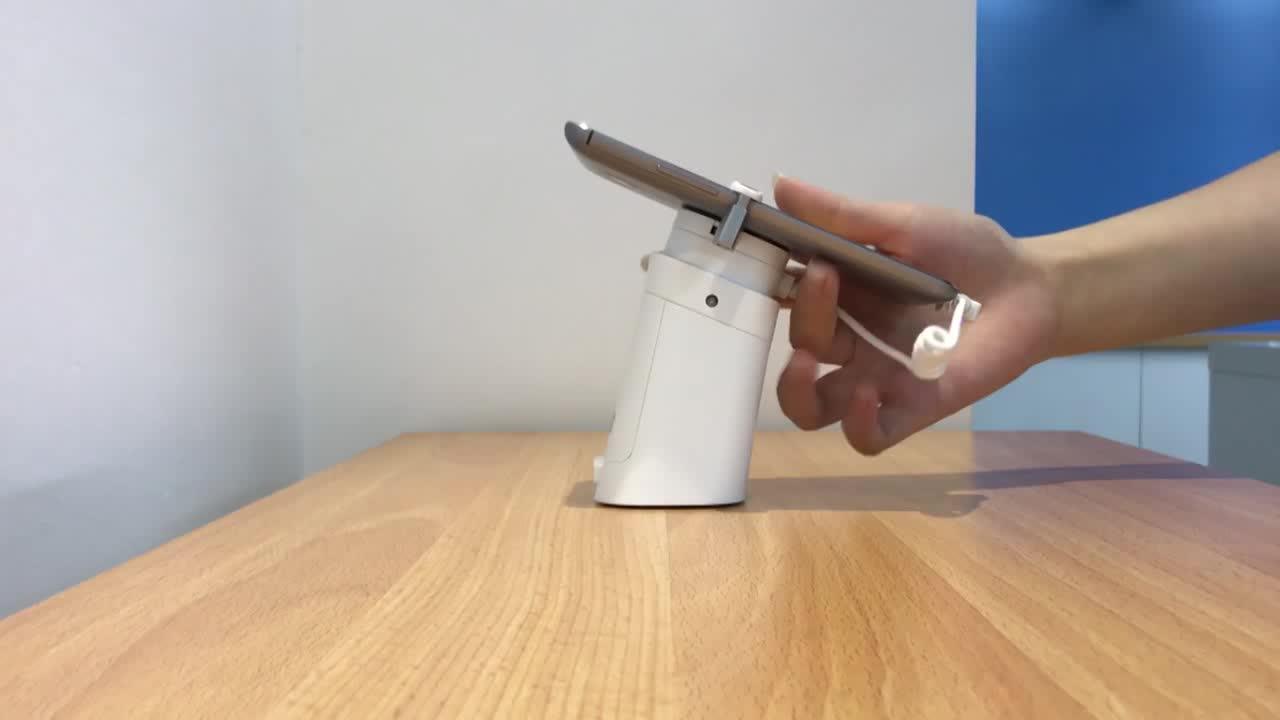 Lht Innovative Phone & Tablet Security Stand With Retractable Steel ...