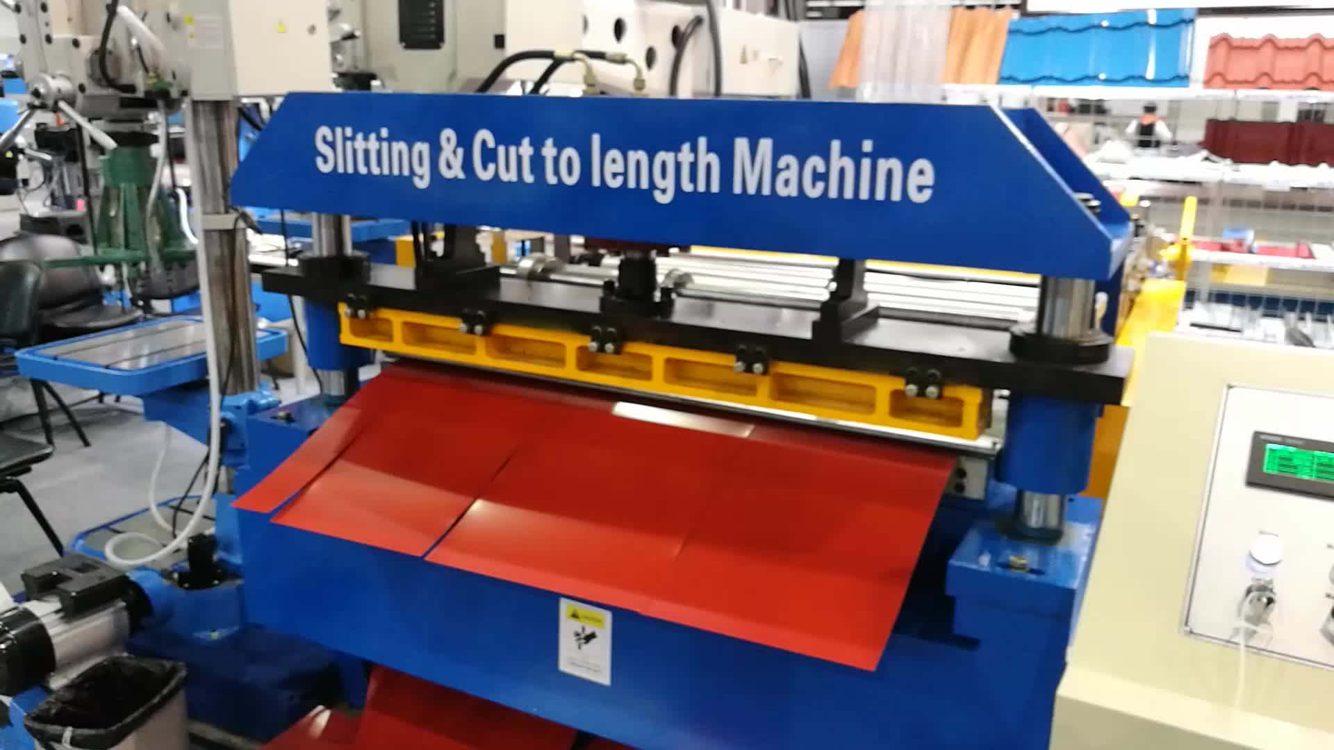 Automatic Metal Wire Mesh Slitting Simple Type Cold Rolled Steel Coil ...