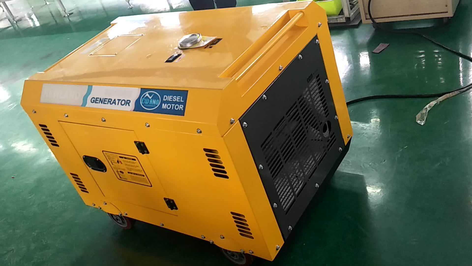 5kw 5kva Super Silent Sound Proof Electric Diesel Generator - Buy ...