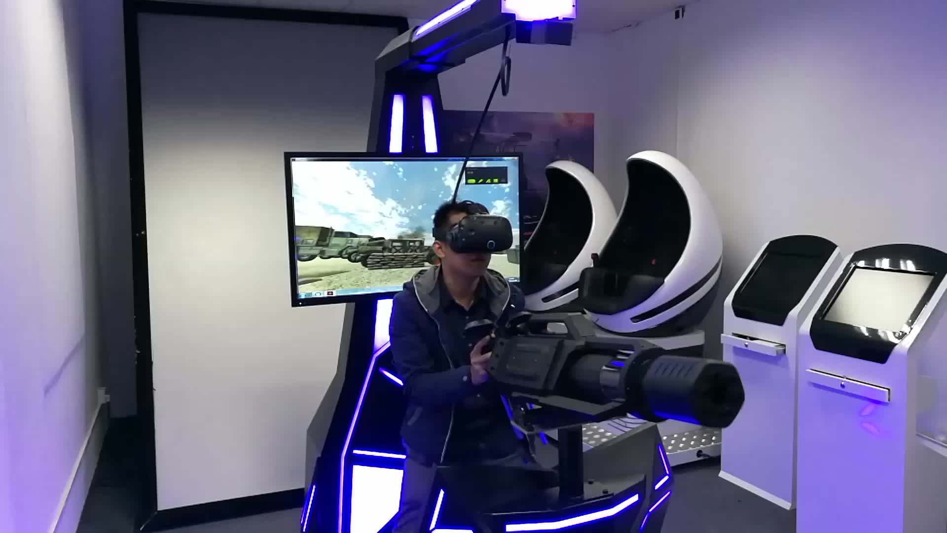 Amusement Park Equipment Htc Vive Glasses 9d Vr Motion Platform Flight ...