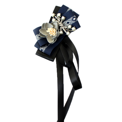 韩版主持表演头饰胸花