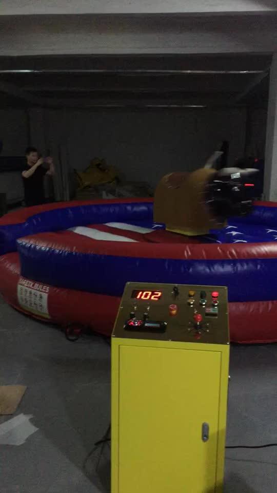 Country Club Electric Mechanical Riding Adult Bucking Bronco Rodeo ...