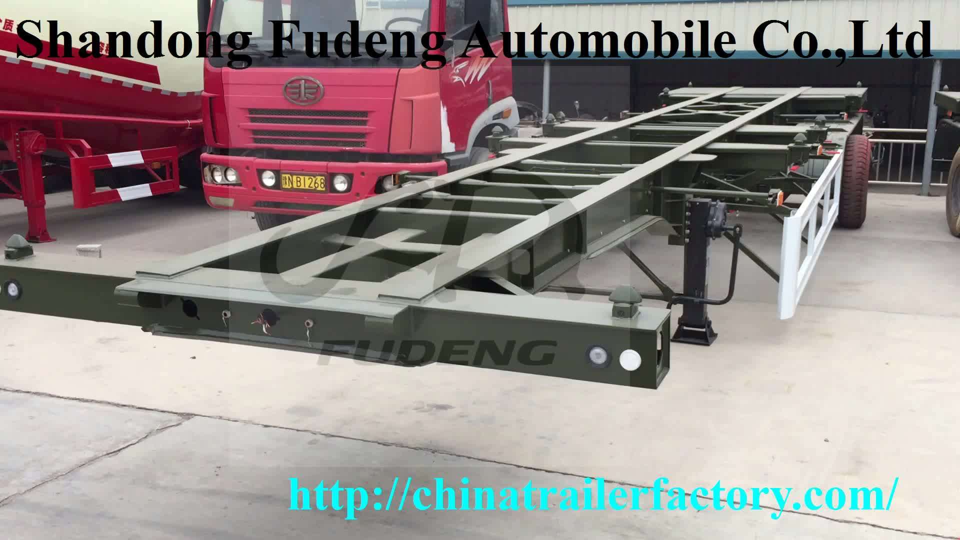 Cheap Price 20 Feet 40feet Tractor Trailer Chassis - Buy Tractor ...