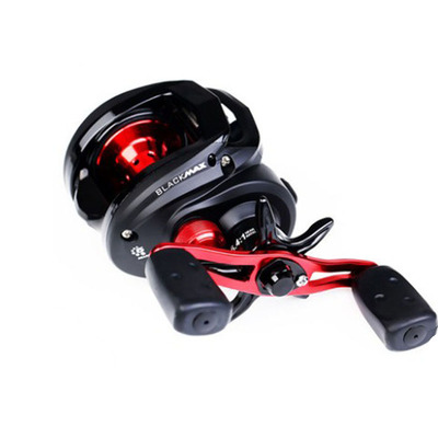 abu水滴远投筏钓微物轮双摇臂