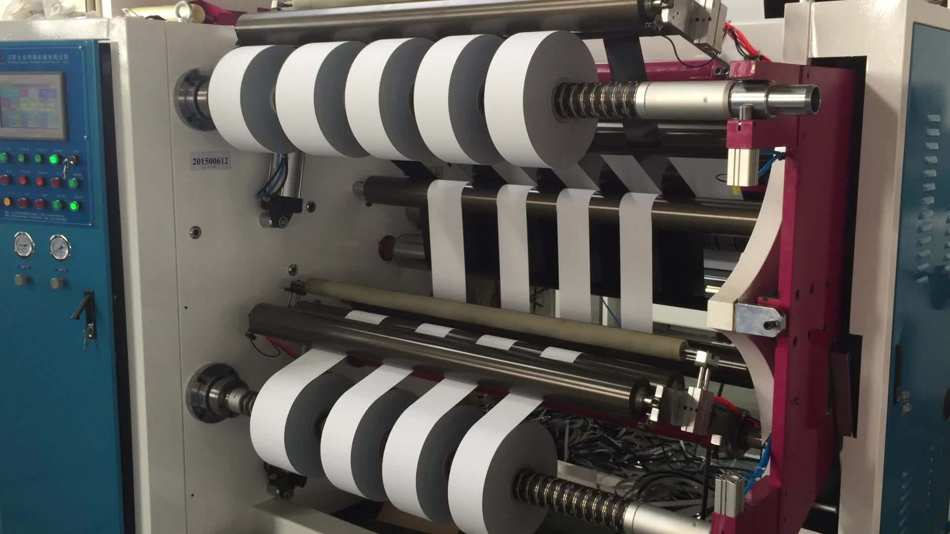 Fabric Tape Slitter Rewinder Machine 1450 Mm High Speed Slitting ...