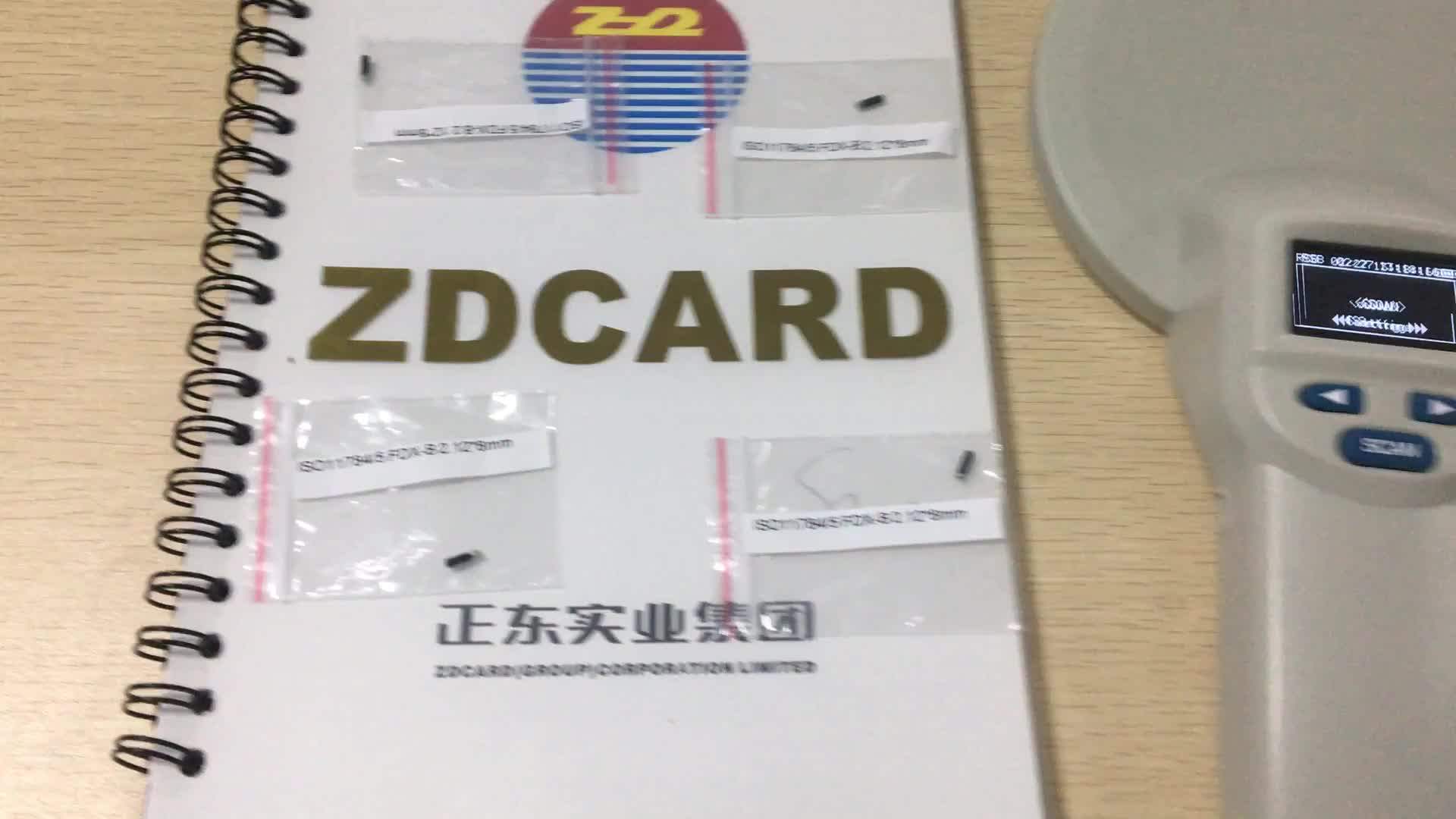 Rfid Card Reader Long Range 134.2khz Animal Tag Microchip Reader Writer ...