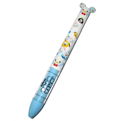 日本Disney正品Tsum Tsum 文具兩色原子筆圓珠筆走珠筆(唐老鴨)