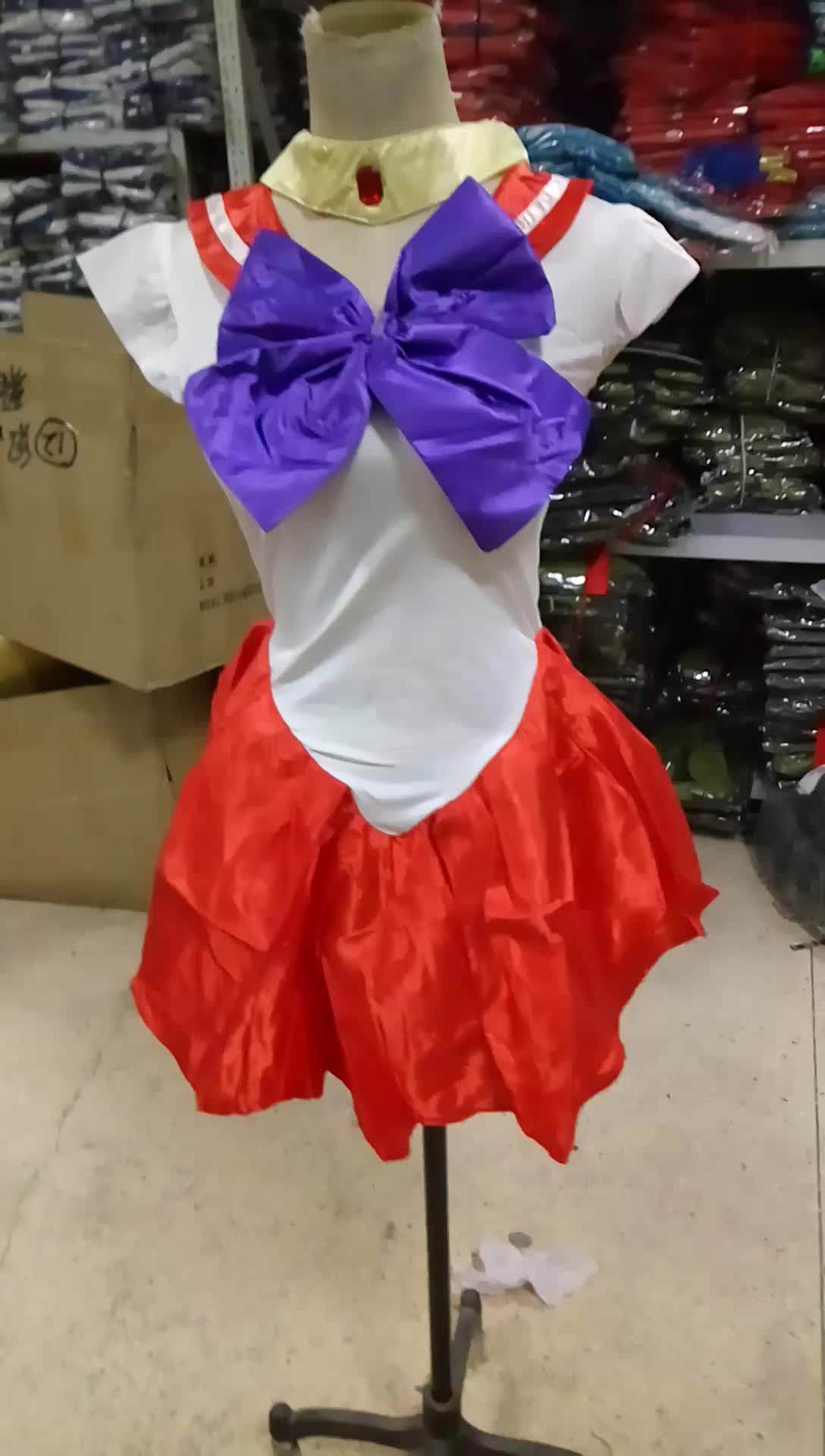 Women's Tsukino Usagi Adult Cosplay Sailor Moon Costume With Gloves ...