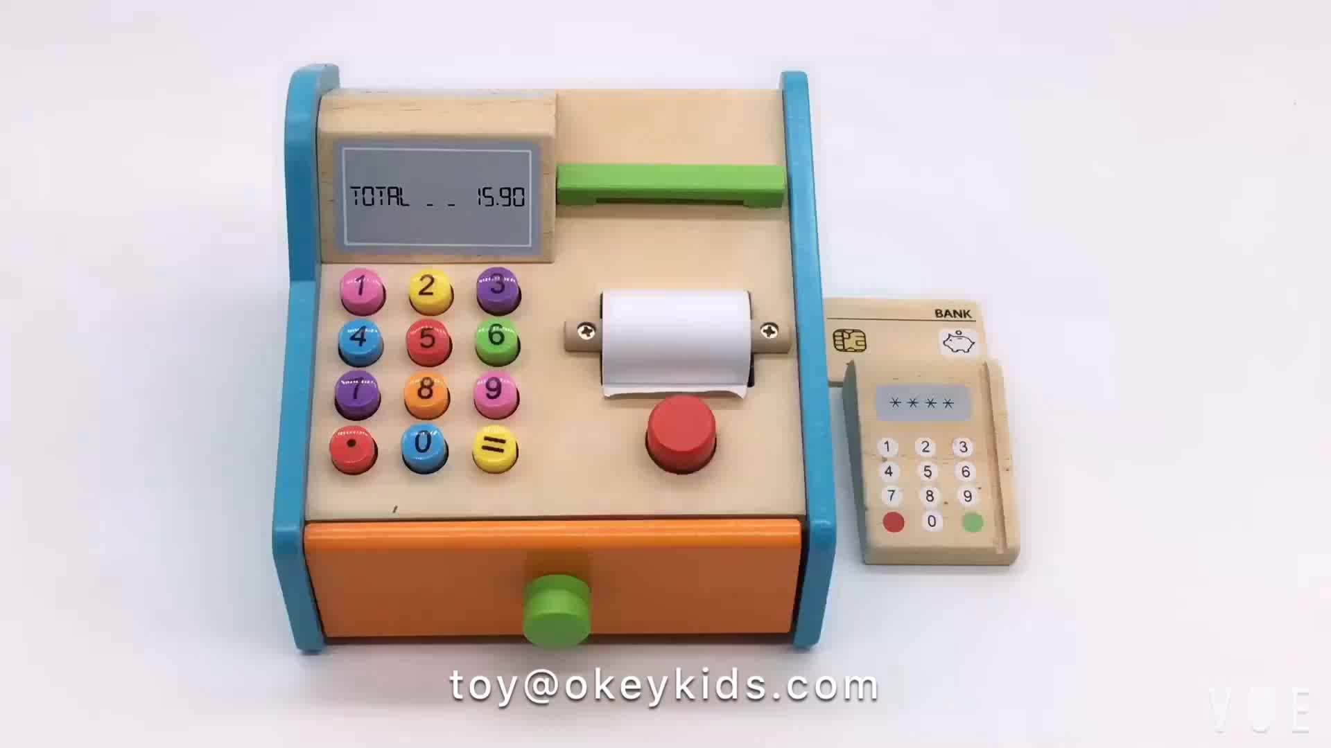 Wholesale Baby Wooden Toy Cash Register,Top Fashion Kids Wooden Toy ...