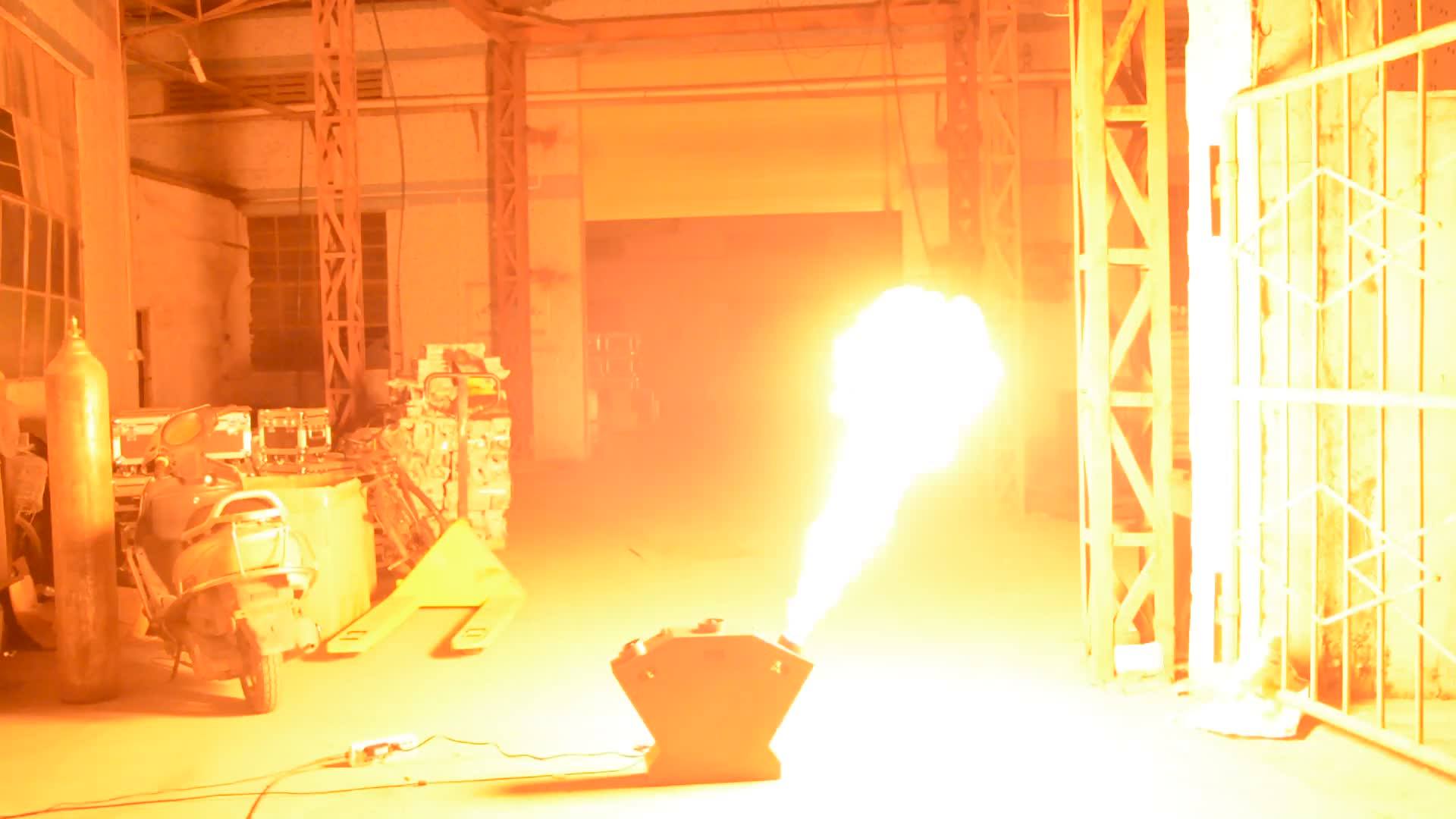 Dmx Dj Stage Effect Equipment 3 Jet Head Spray Fire Flame Projector ...