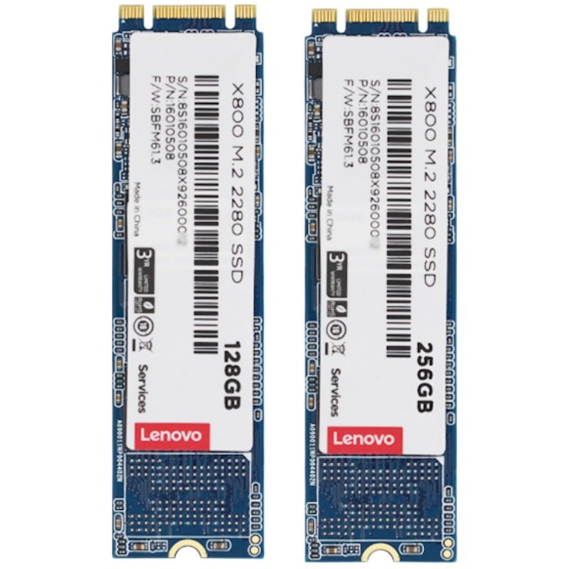 Lenovo/联想X800 M.2 NGFF SATA3协议 2280 256G 512GB升级笔记本电脑128GB固态宝吃鸡SSD固态硬盘 ...