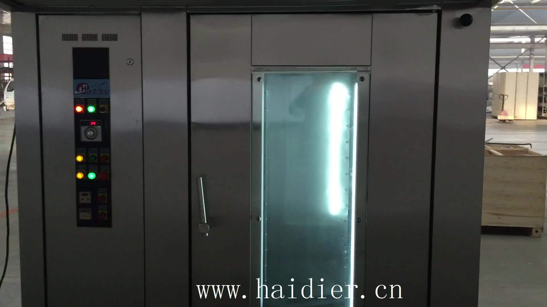 Complete Bakery Equipment Rotary Rack Bread Baking Oven For ...