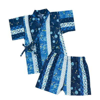 日本夏季婴幼儿甚平睡衣家居服
