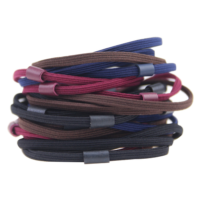 扁细男女绑辫子基础打底发绳包邮