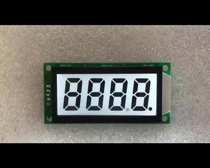 4 Digit Monochrome Display Lcd Sms0408 - Buy Monochrome Display Lcd,4 ...