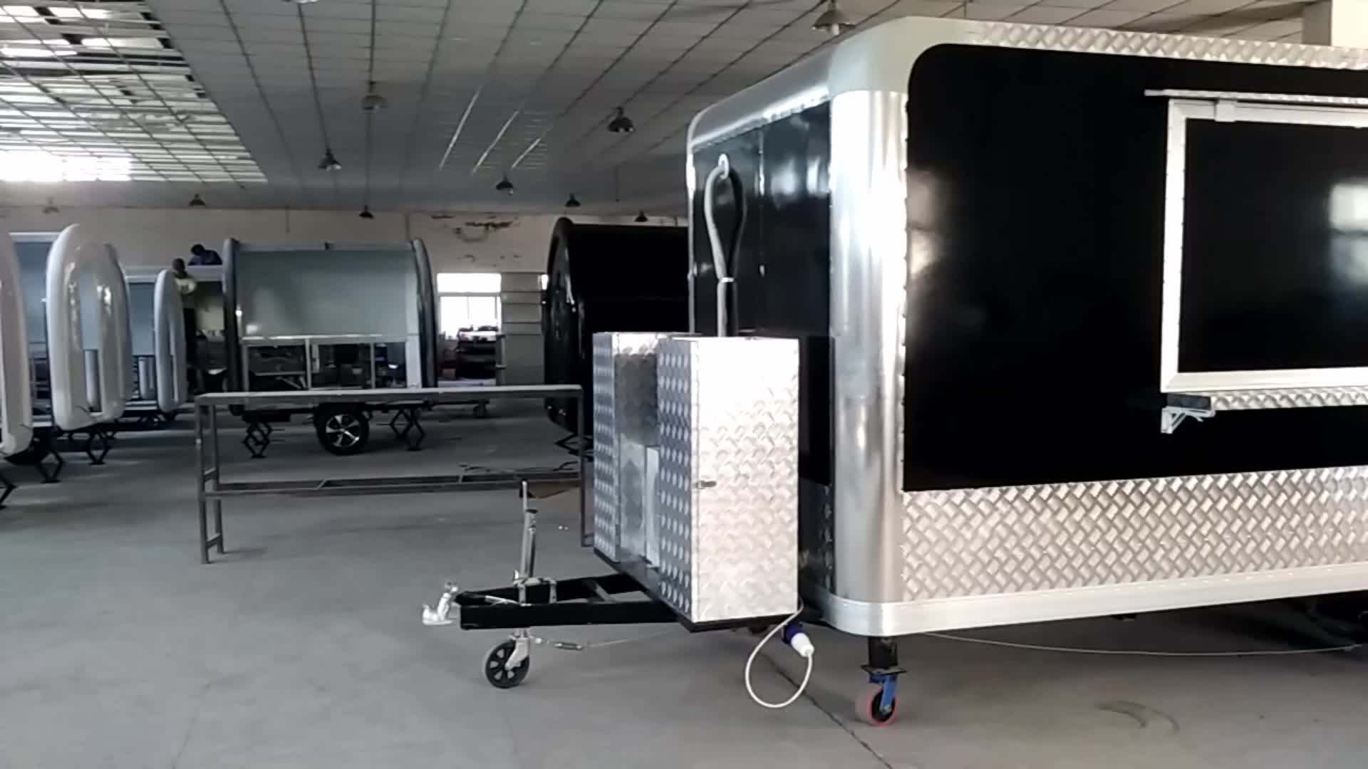 Chonpower Outdoor Mobile Coffee Cart /mobile Food Truck/fast Food Booth ...