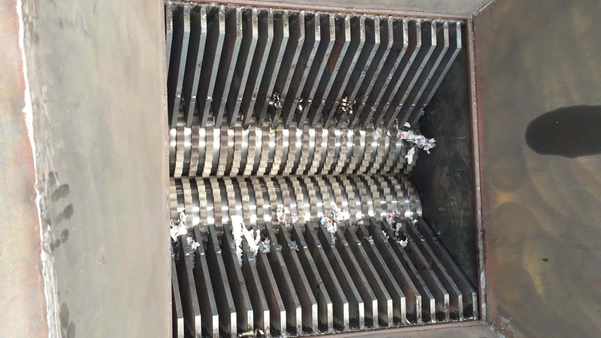 Metal Shredder / Fabric Shredder / Industrial Paper Shredder Machine ...