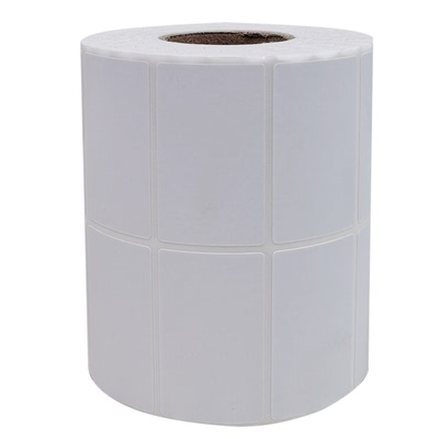 标签贴纸铜板纸不干胶50/10/20/25/30/40/45空白条形码纸铜版纸