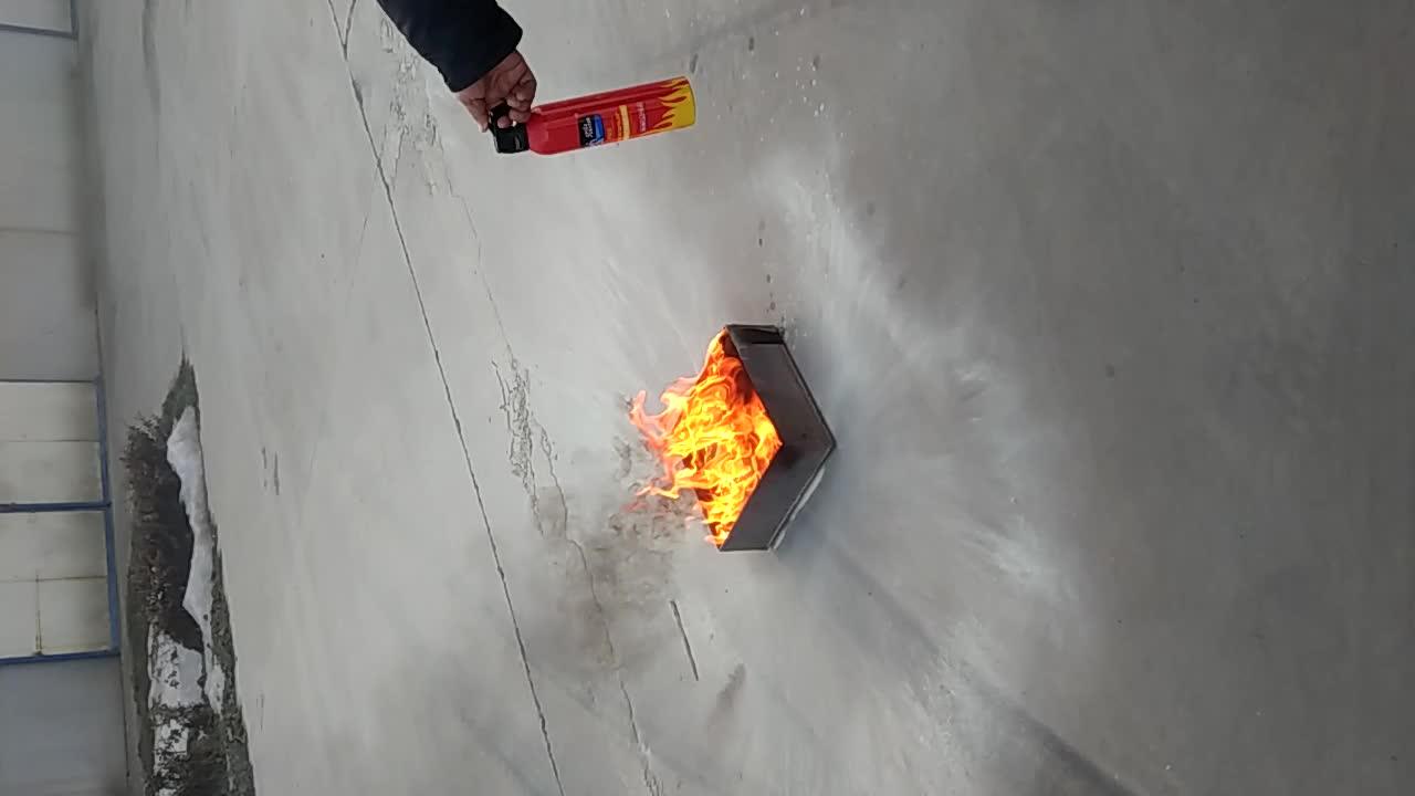 500g Aluminum Aerosol Empty Spray Can Fire Extinguisher - Buy Car Fire ...