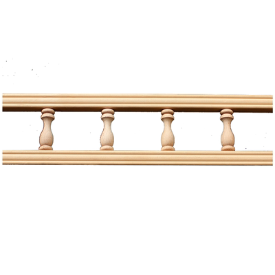 廊桥欧式风护栏杆小葫芦木柱子