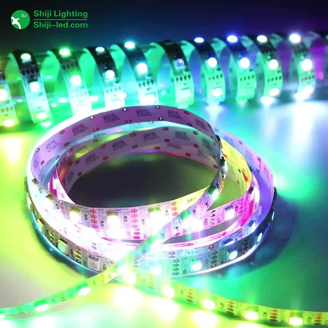 12v 5050 Ws2812b/ws2815 Gs8208 Addressable Digital Rgb Led Strip - Buy ...
