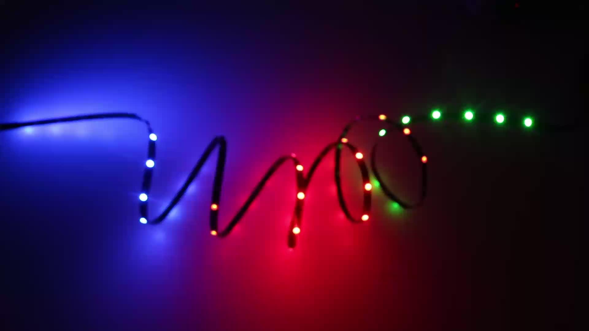 60leds/m Sk6805 Mini Smd2427 Digital 5v Led Strip Light Usb 3m Led ...