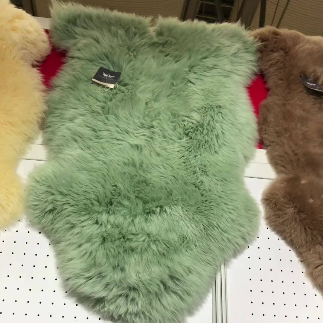 Long Hair Hide White Rug Australia Lambskin Hide Rug Sheep Hide Sheep ...